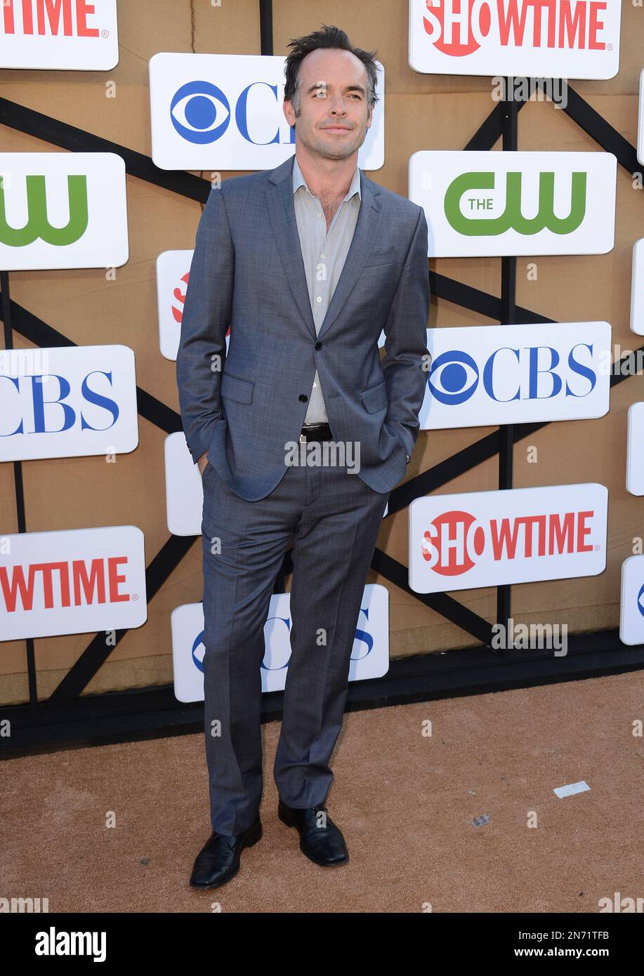 Paul Blackthorne arrives at the CBS, CW and Showtime TCA party at The ...