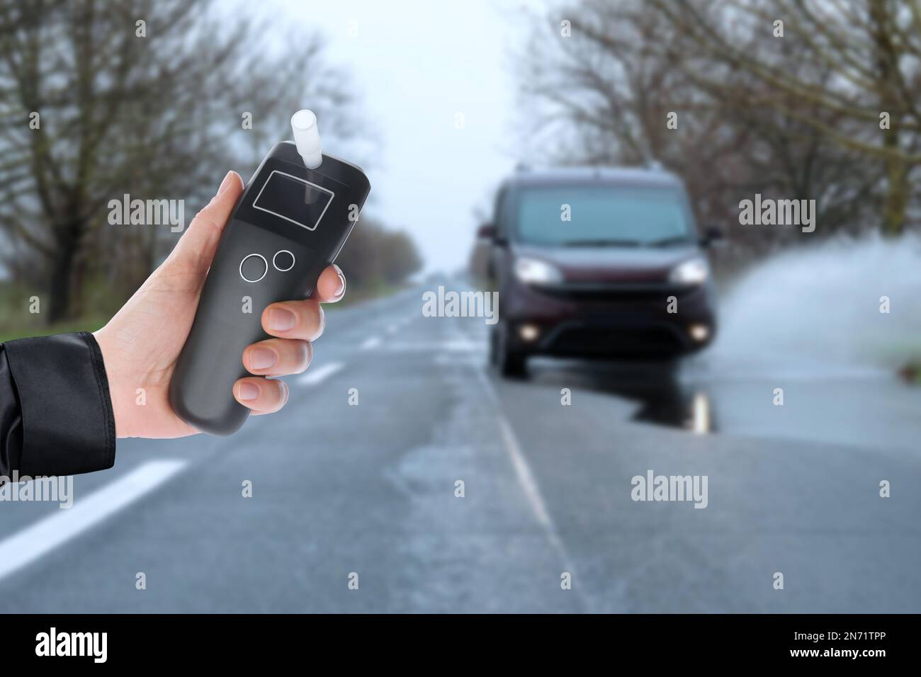 Breath test alcohol police hi-res stock photography and images - Alamy