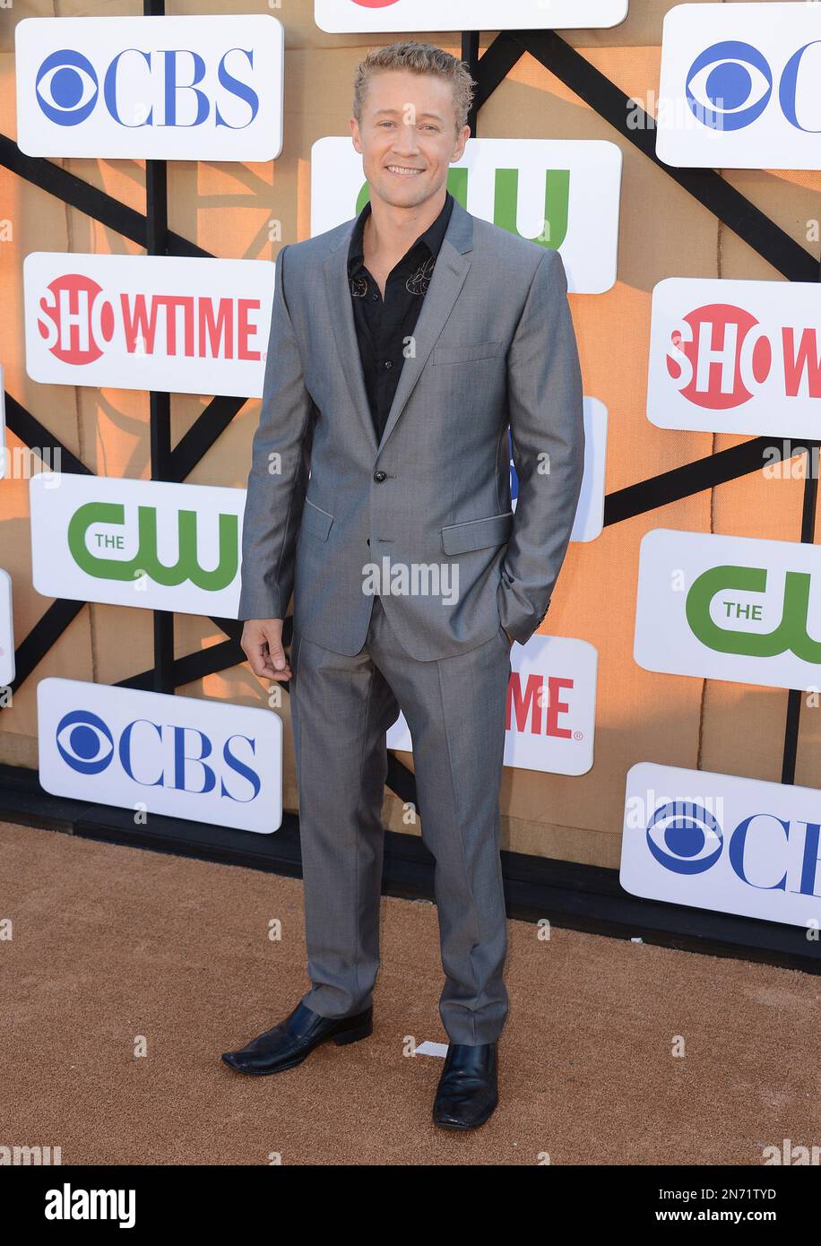 Luke Tipple arrives at the CBS, CW and Showtime TCA party at The ...