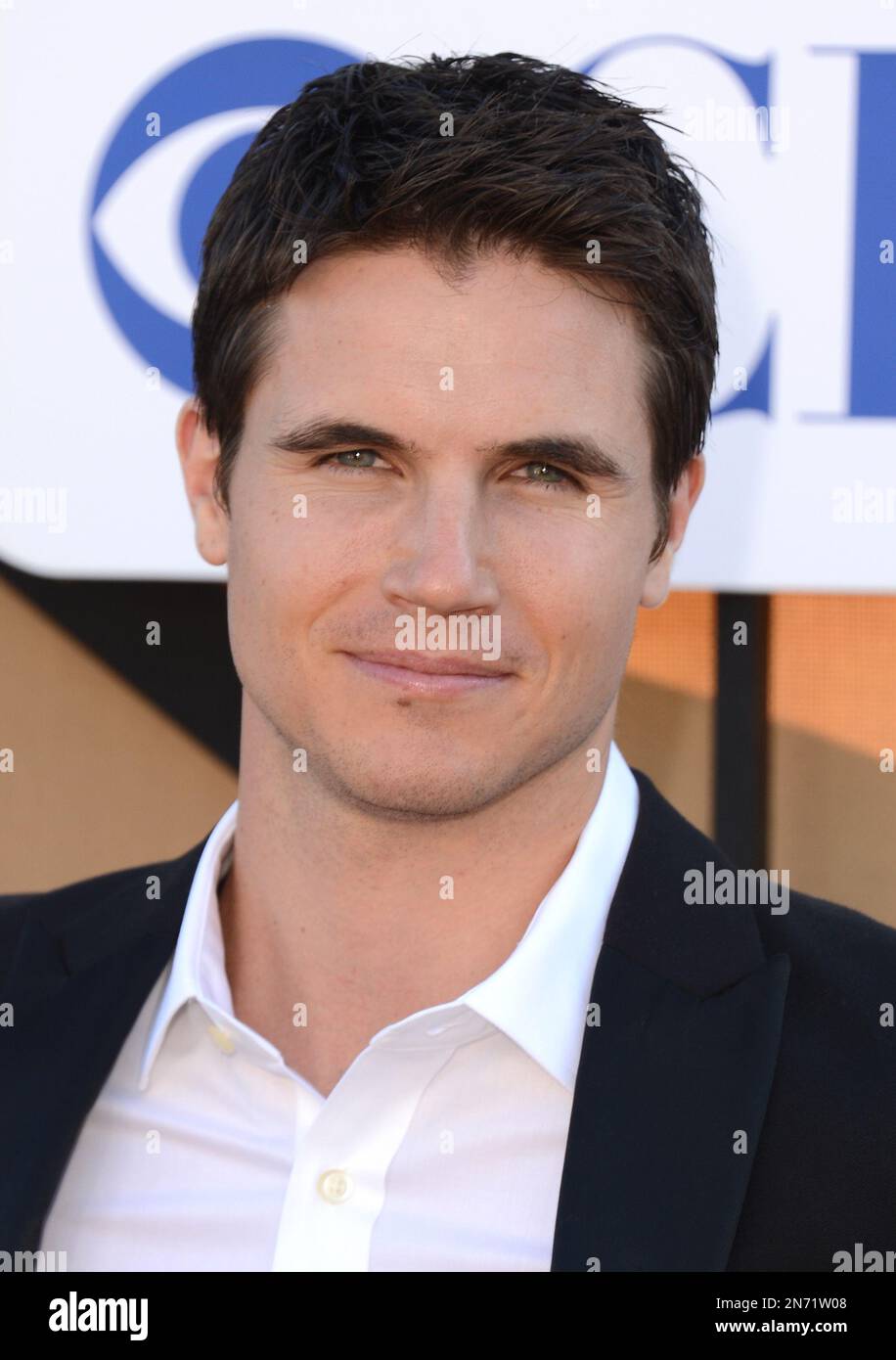 Robbie Amell arrives at the CBS, CW and Showtime TCA party at The ...