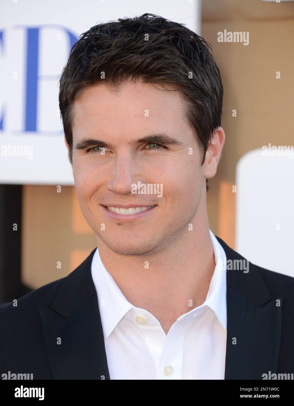 Robbie Amell arrives at the CBS, CW and Showtime TCA party at The ...