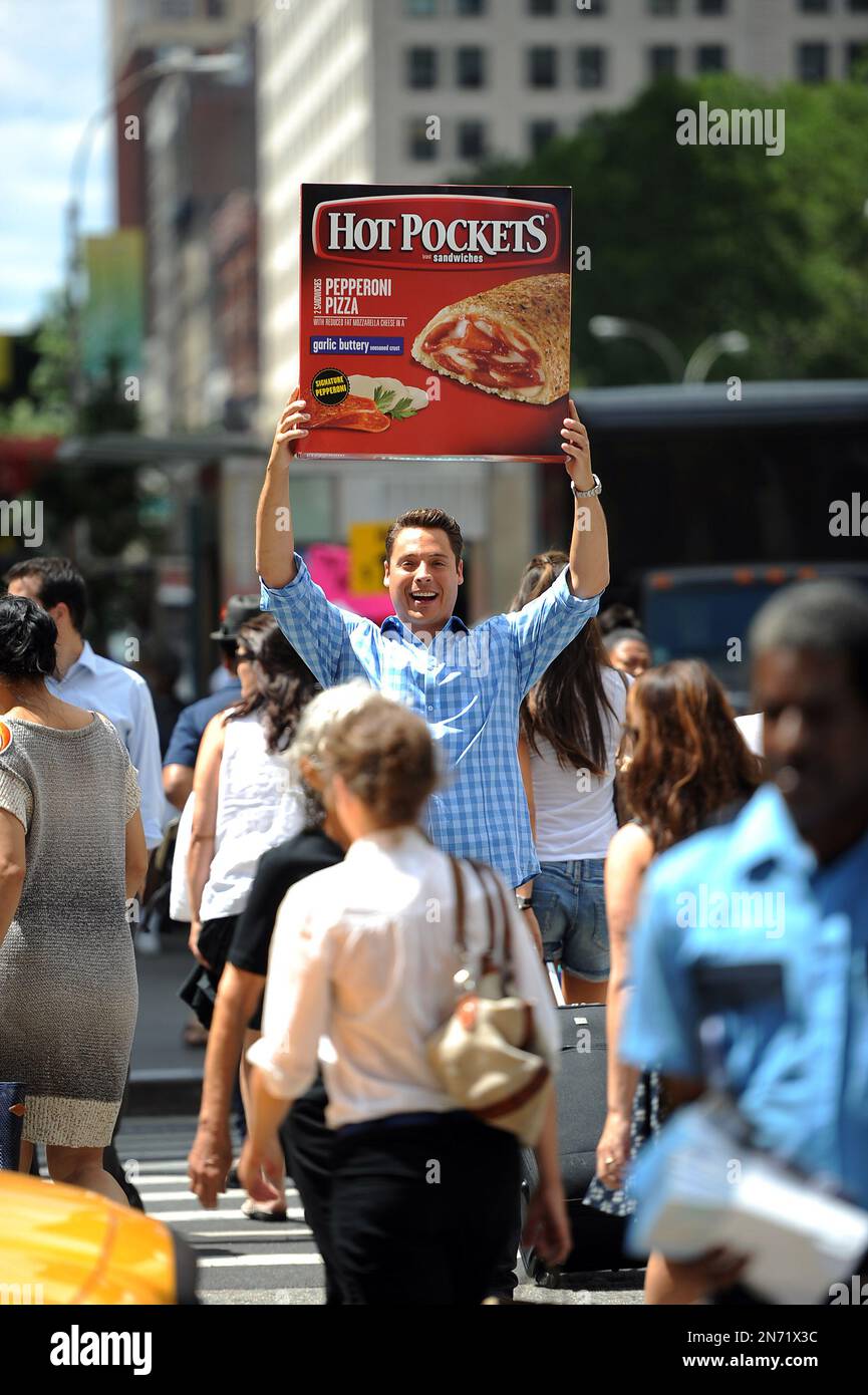 INVISION FOR HOT POCKETS - "Sandwich King" Jeff Mauro promotes the new ...
