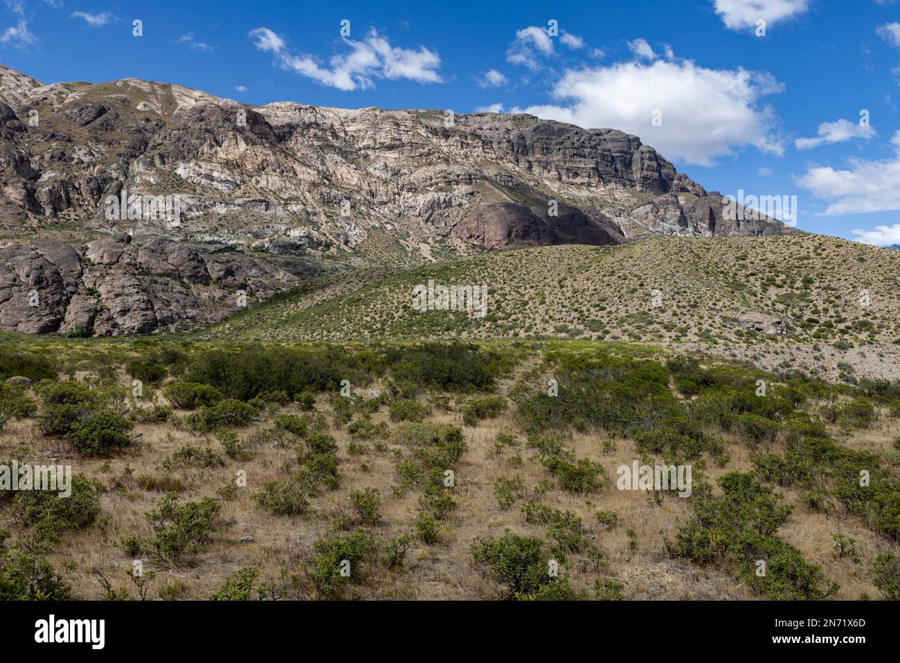 Beautiful mountain landscape of Quebrada El Diablo in Chile, Traveling ...
