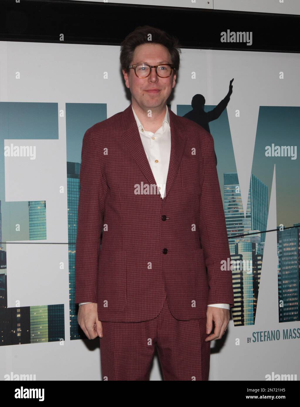 London, UK. Ben Power at The Lehman Trilogy Press Night. Gillian Lynne ...