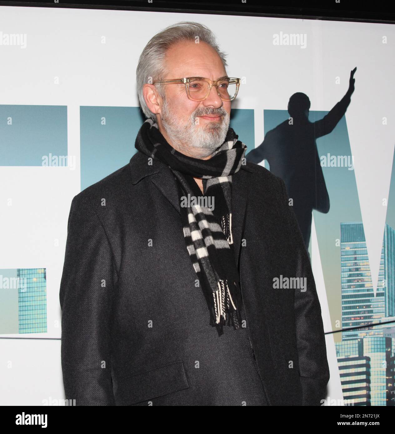 London, UK. Sam Mendes at The Lehman Trilogy Press Night. Gillian Lynne ...