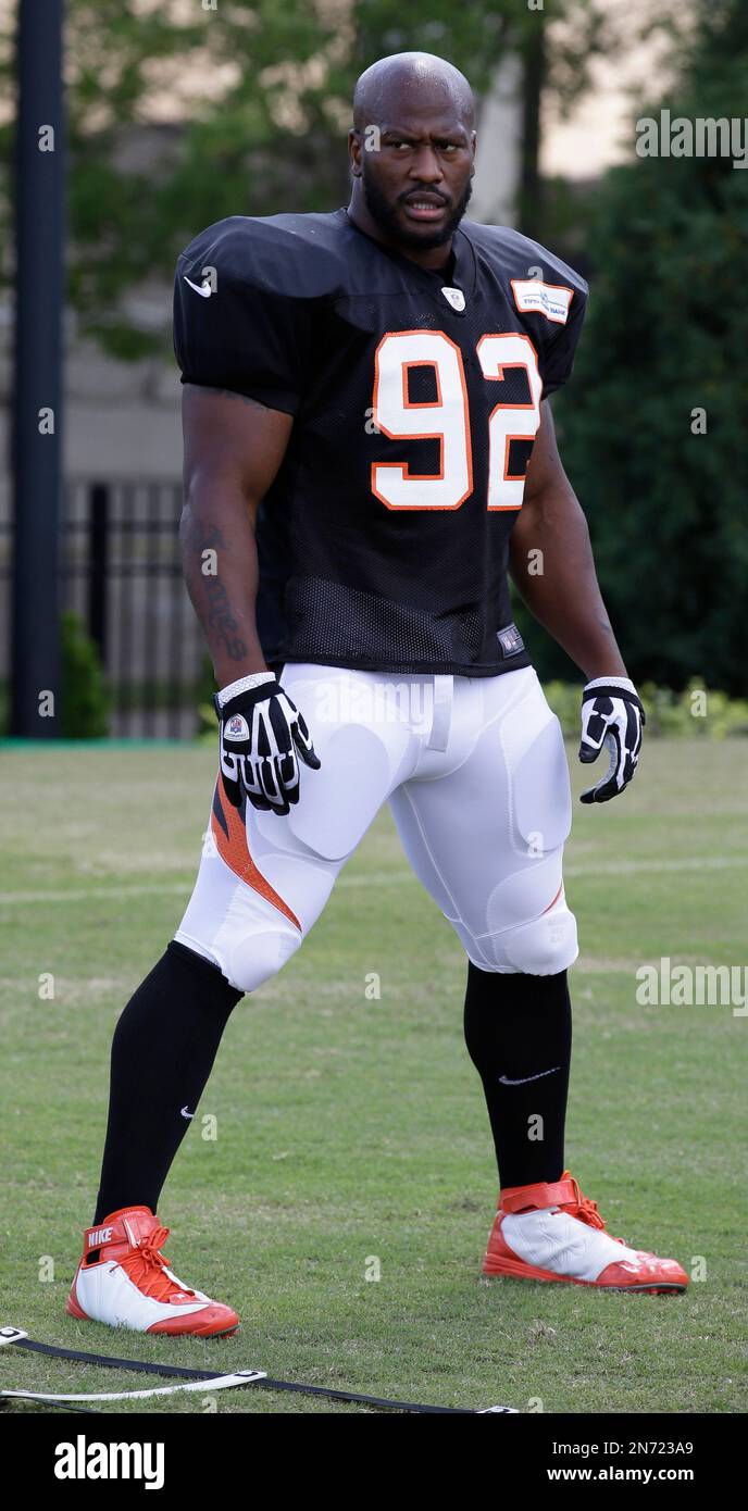 James Harrison Bengals Practice