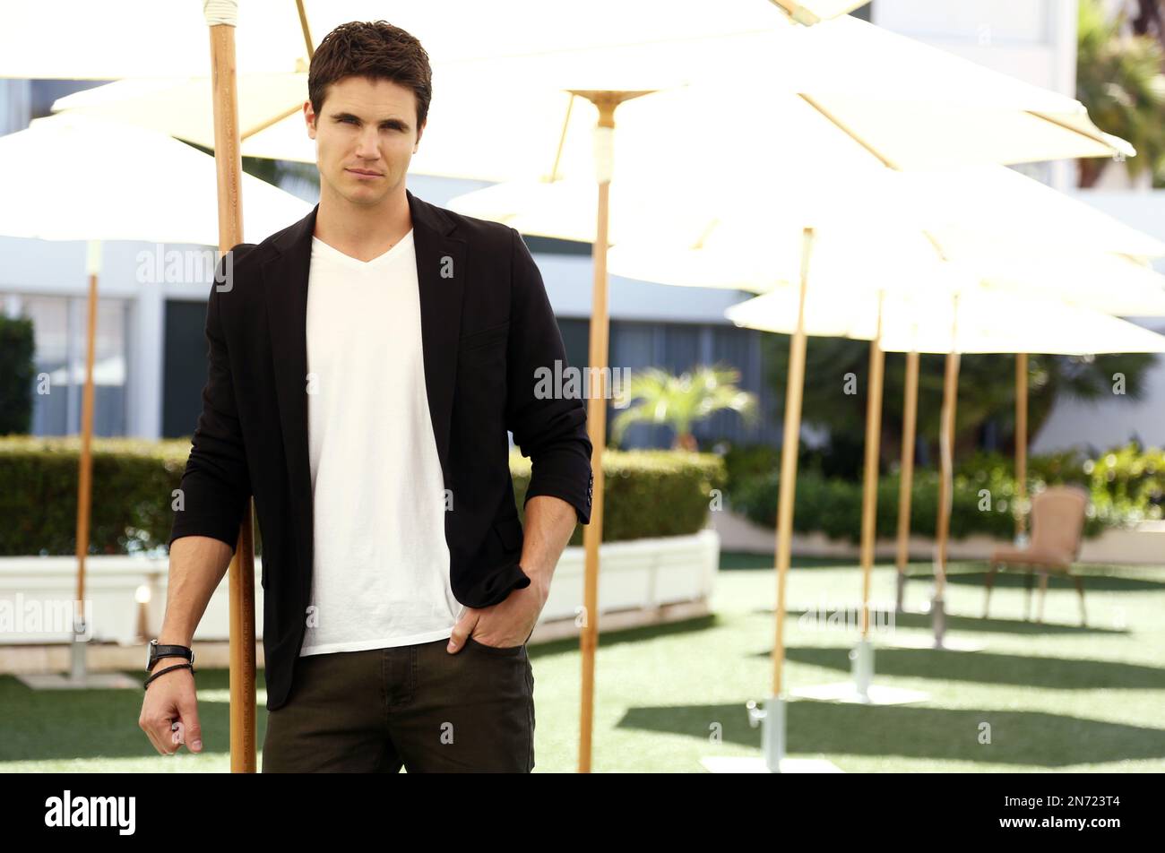 Actor Robbie Amell poses for a portrait at the Beverly Hilton Hotel on ...