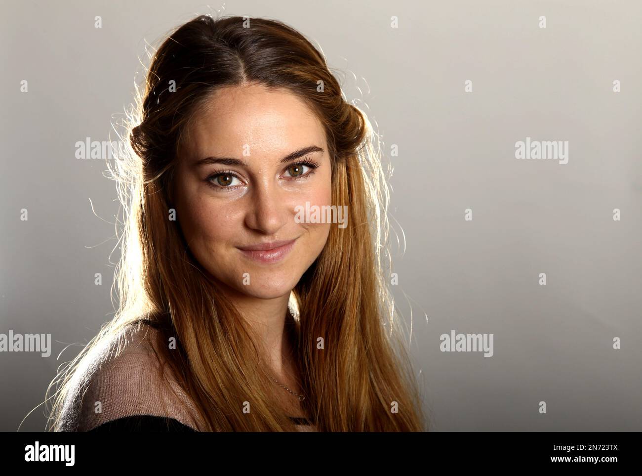 Actress Shailene Woodley poses for a portrait while promoting her new ...