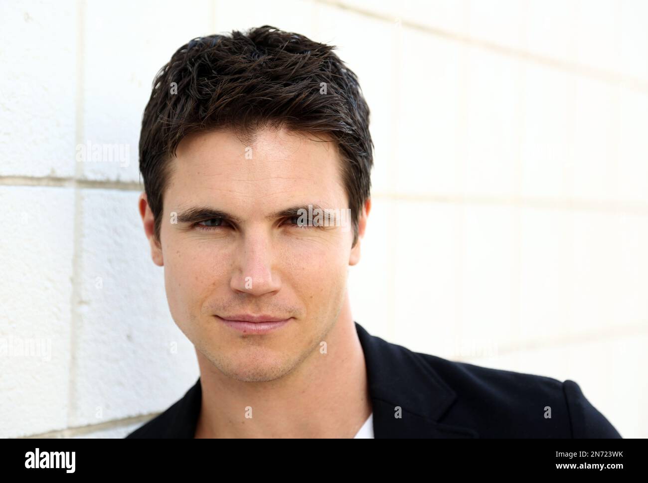 Actor Robbie Amell poses for a portrait at the Beverly Hilton Hotel on ...