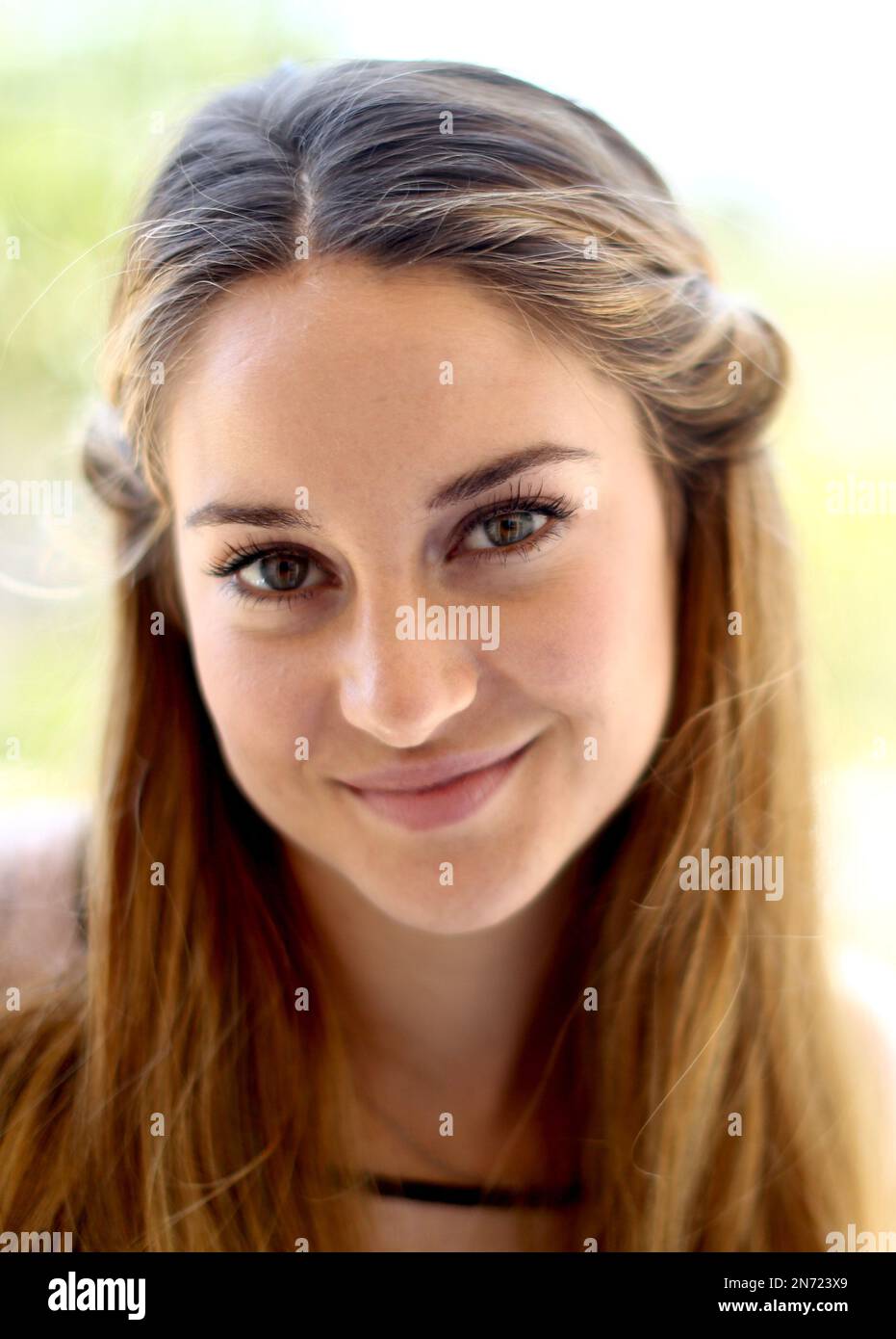 Actress Shailene Woodley poses for a portrait while promoting her new ...