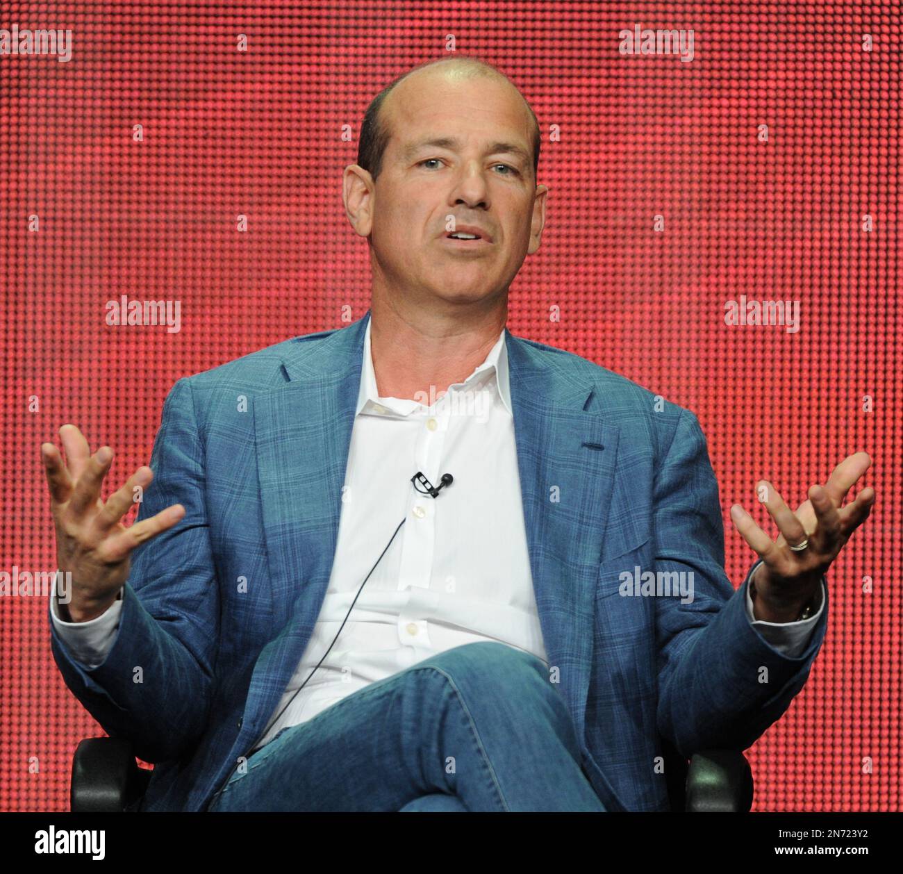Executive producer Howard Gordon participates in the "Homeland" panel ...