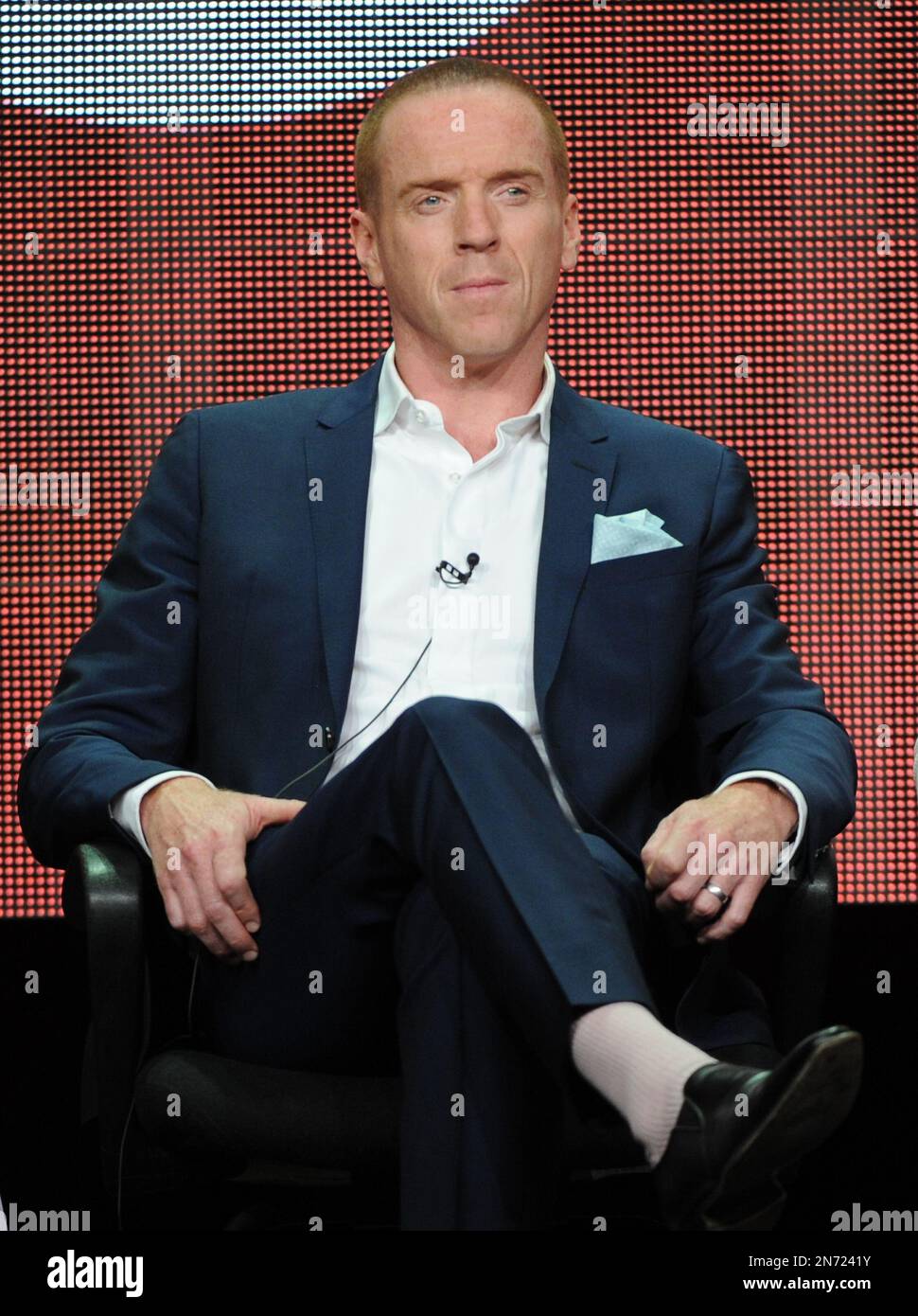 Actor Damian Lewis participates in the "Homeland" panel at the 2013 ...