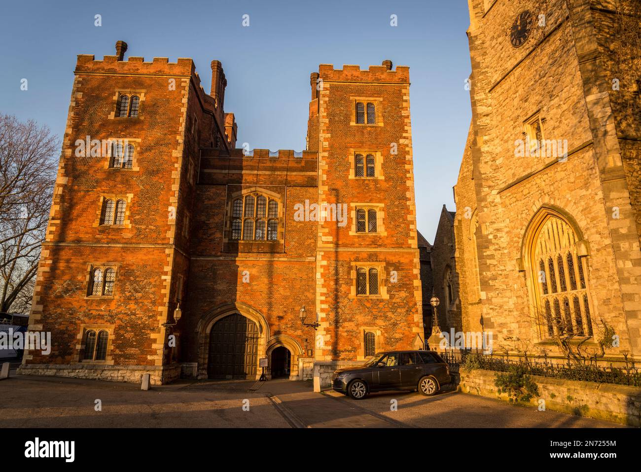 Lambeth Palace, the official London residence of the Archbishop of ...