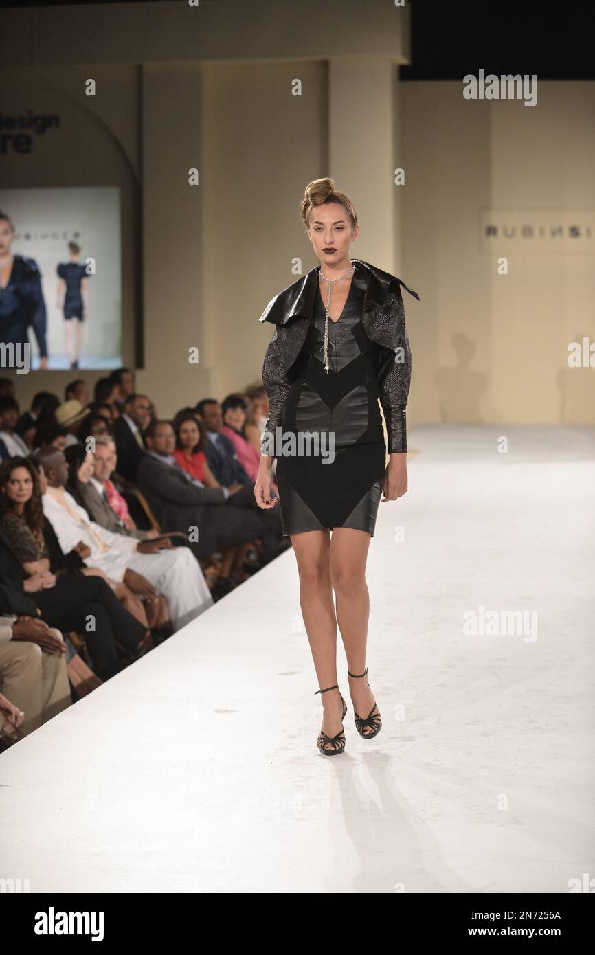 A model walks the runway wearing Rubin Singer during the15th Annual ...