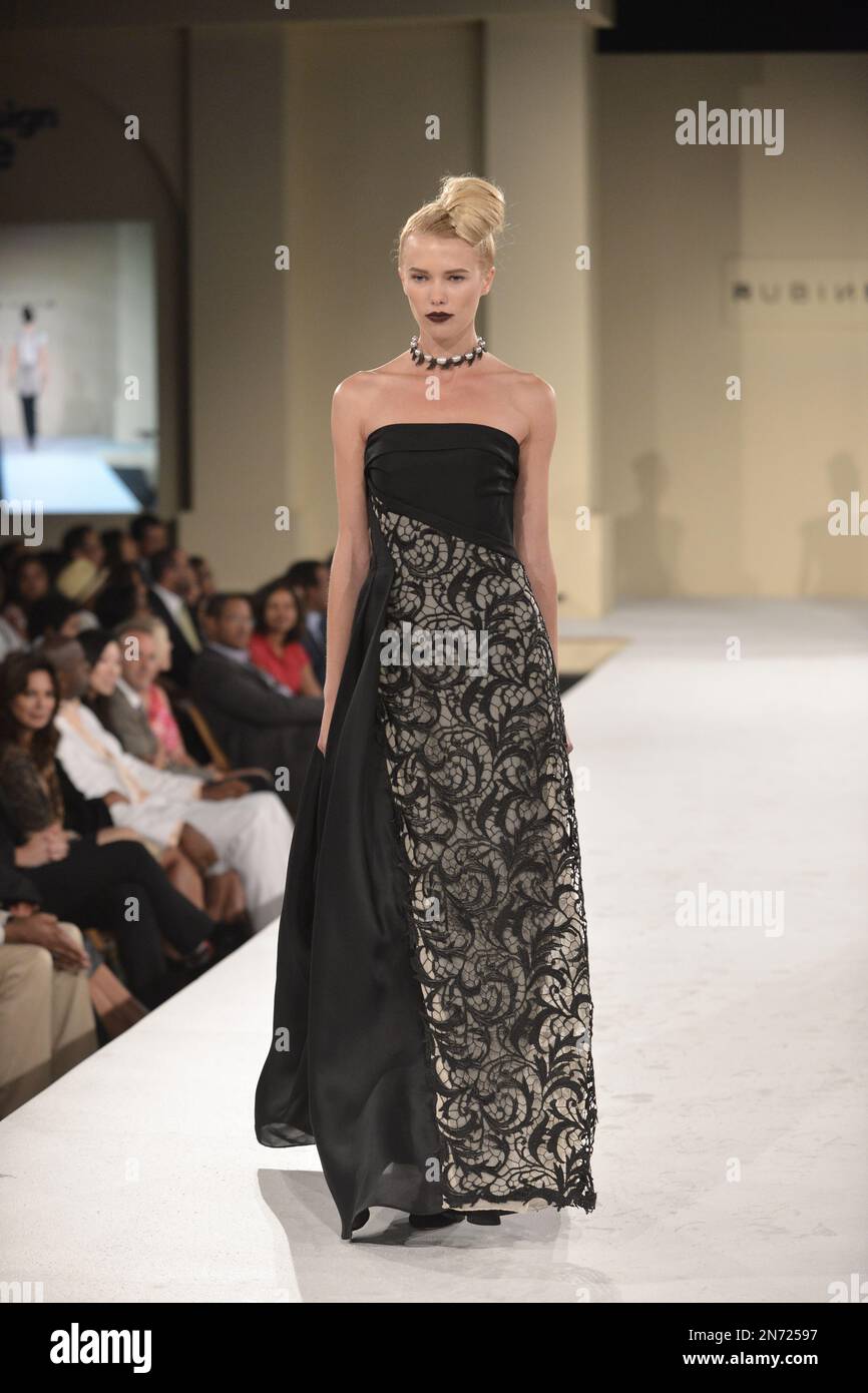 A model walks the runway wearing Rubin Singer during the15th Annual ...