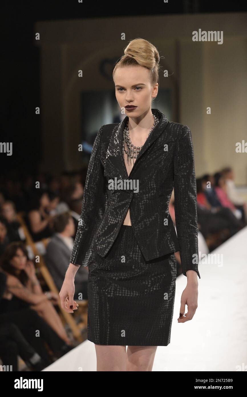 A model walks the runway wearing Rubin Singer during the15th Annual ...