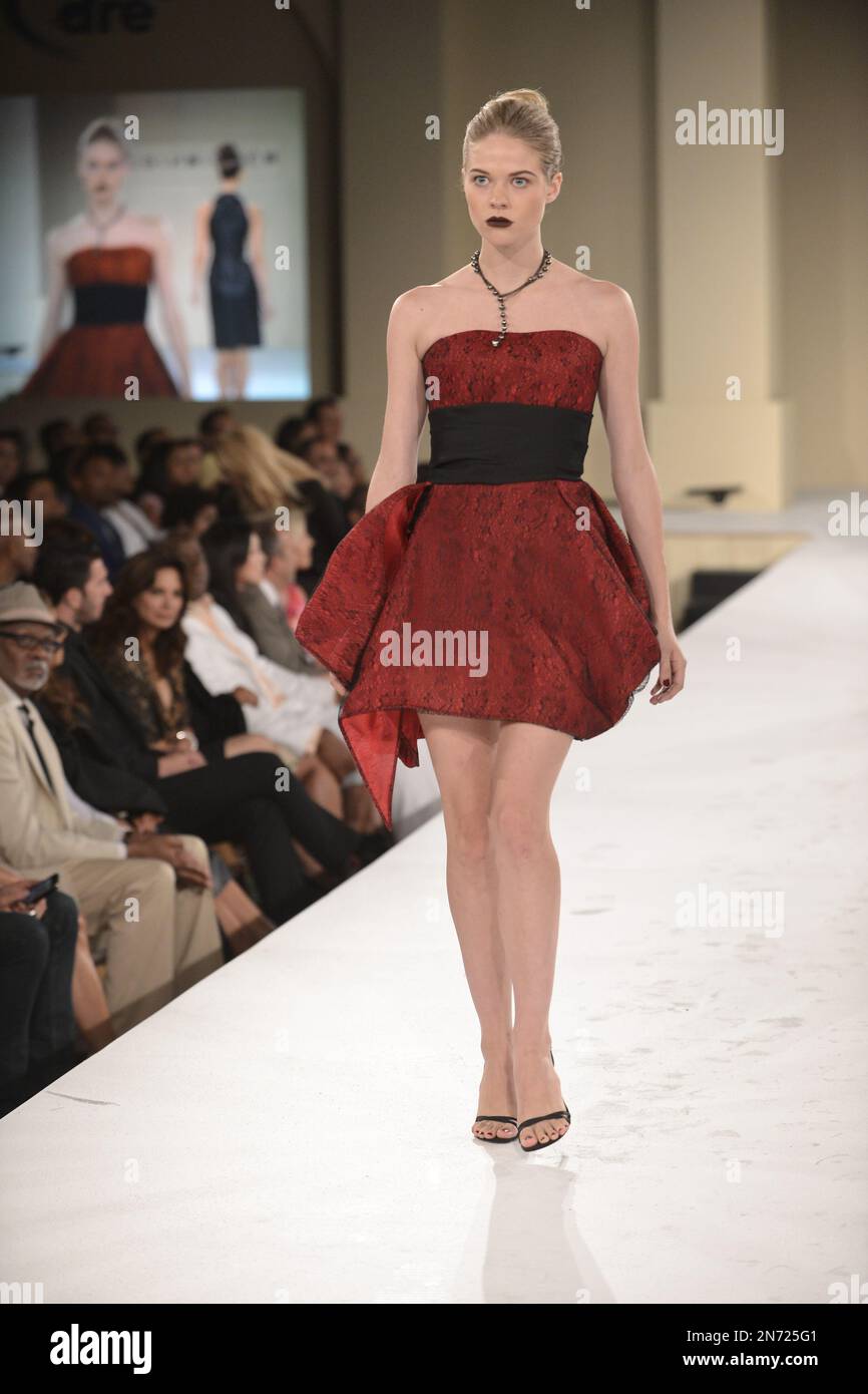 A model walks the runway wearing Rubin Singer during the15th Annual ...