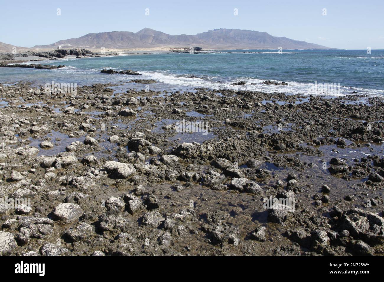 LOBOS ISLAND FUERTEVENTURA CANARY ISLANDS SPAIN Stock Photo - Alamy