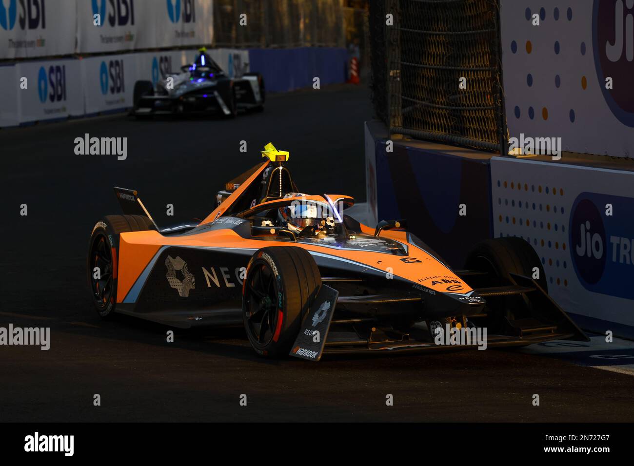 05 HUGHES Jake (gbr), Neom McLaren Formula E Team, Spark-Nissan, Nissan e-4ORCE 04, action ...