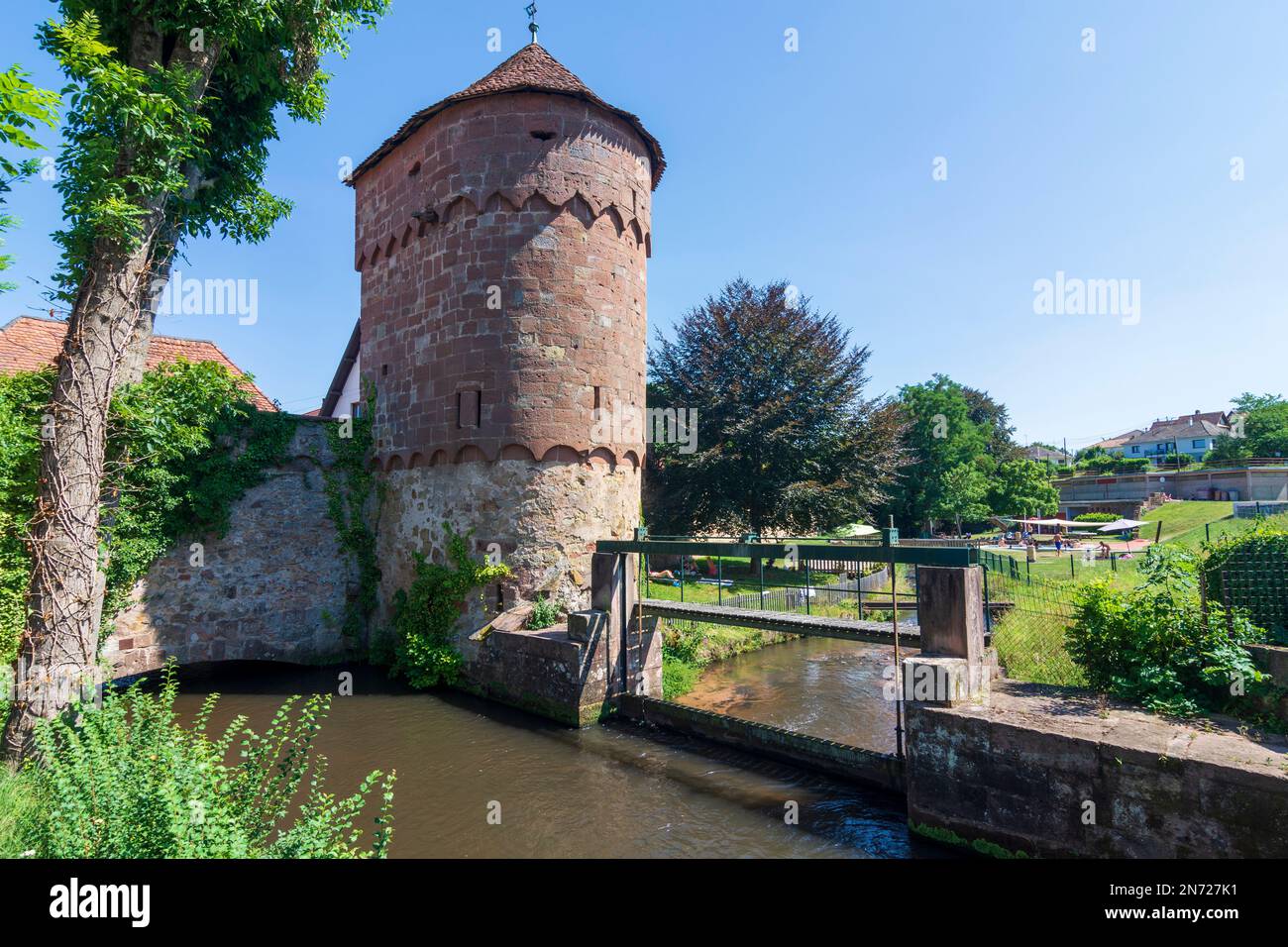 Canal lauter lauterkanal in alsace elsass hi-res stock photography and ...