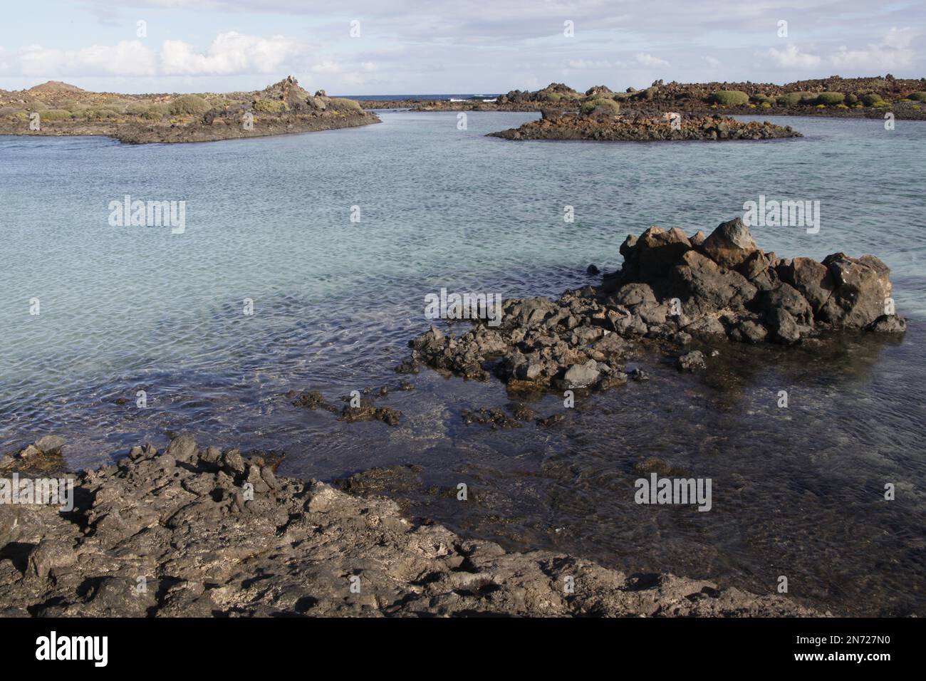 LOBOS ISLAND FUERTEVENTURA CANARY ISLANDS SPAIN Stock Photo - Alamy