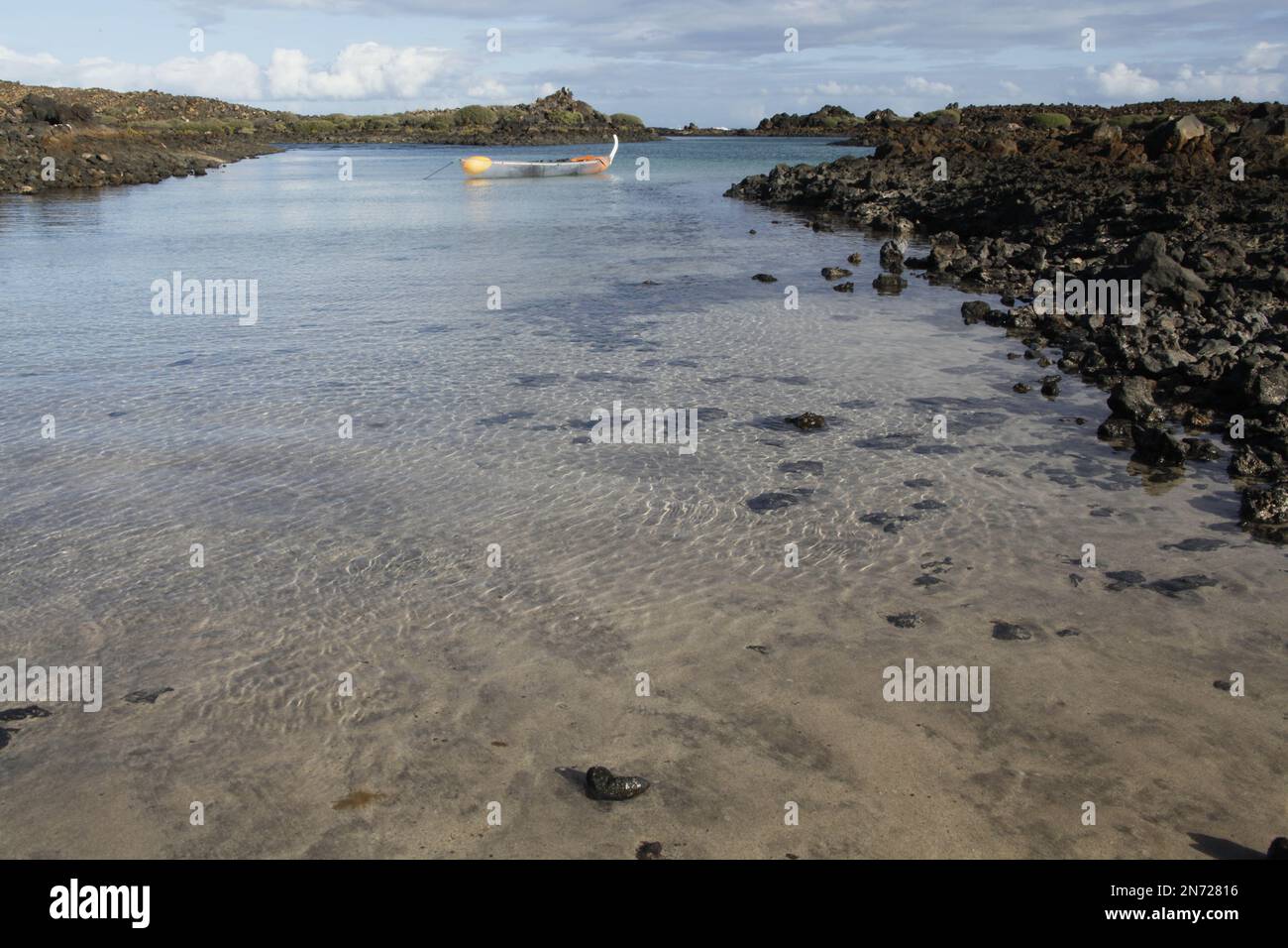LOBOS ISLAND FUERTEVENTURA CANARY ISLANDS SPAIN Stock Photo - Alamy