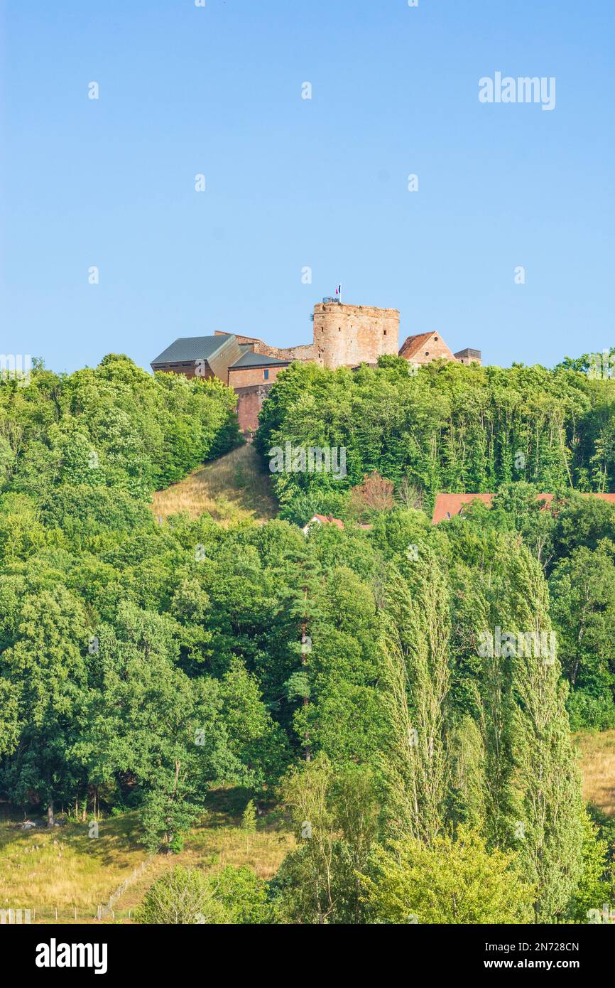 Chateau de lichtenberg castle hi-res stock photography and images - Alamy