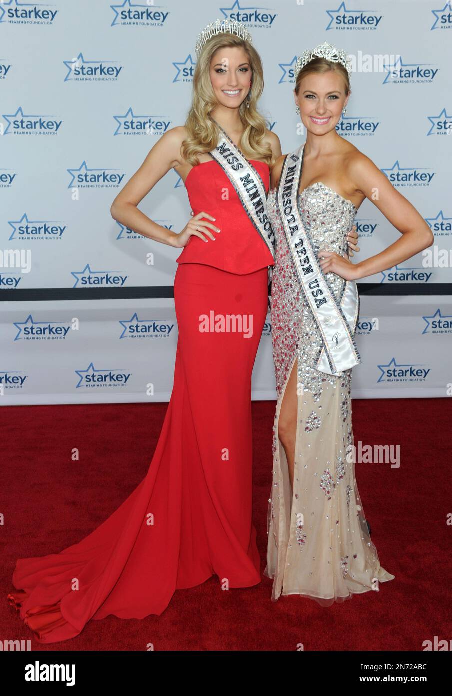 Miss Minnesota Danielle Hooper and Miss Teen Minnesota Megan Muehlberg ...