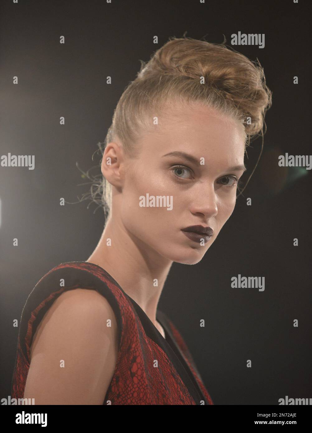 A model walks the runway wearing Rubin Singer during the15th Annual ...