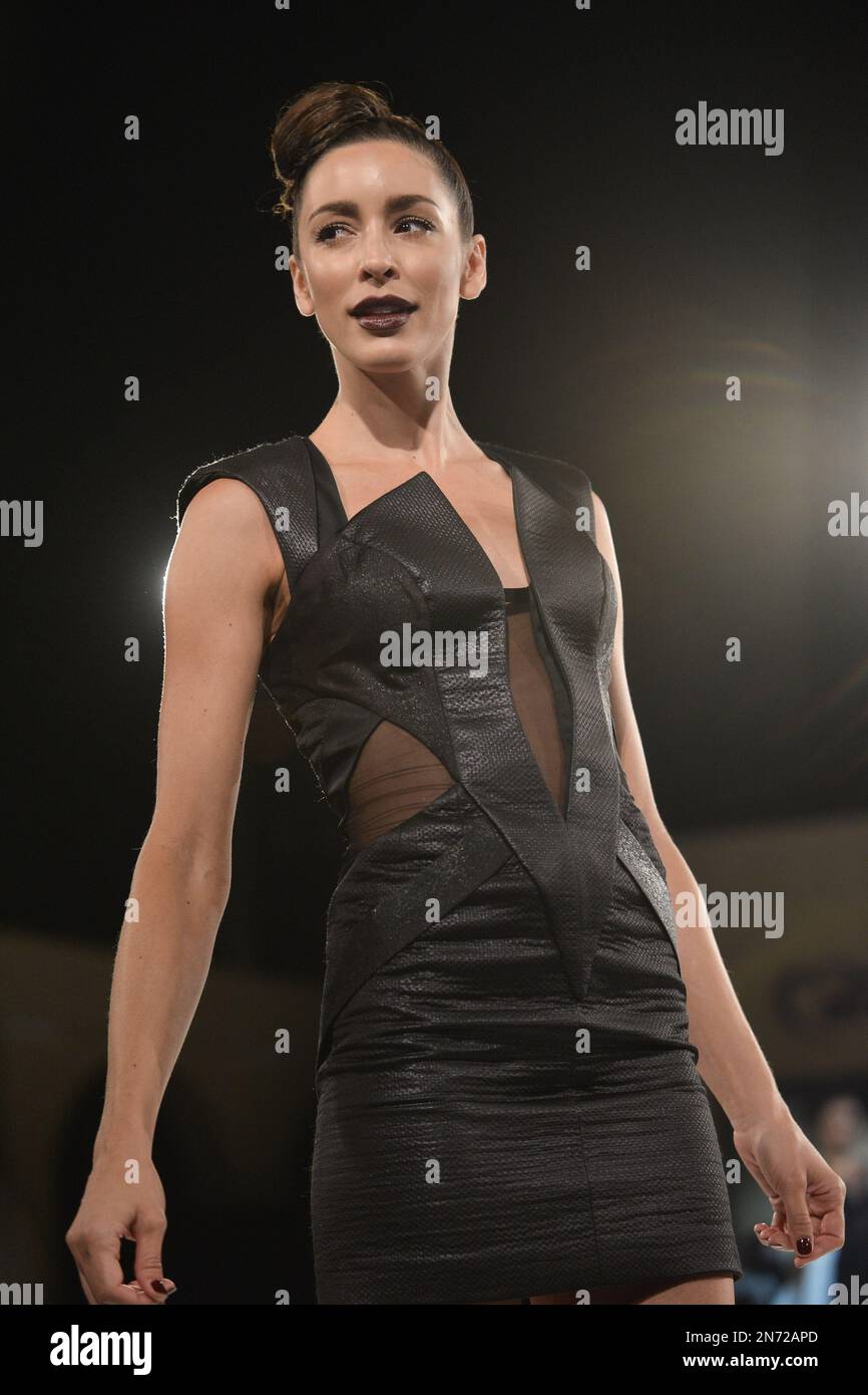 A model walks the runway wearing Rubin Singer during the15th Annual ...