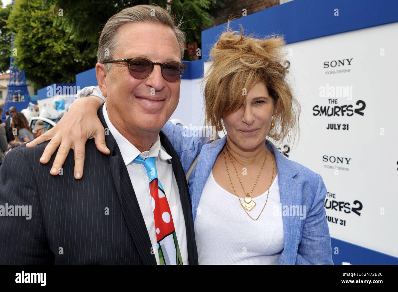 Producer Jordan Kerner, left, and Amy Pascal, co-chairman of Sony ...