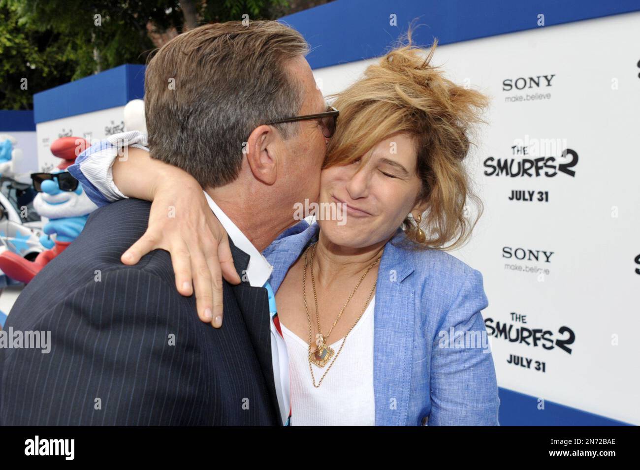 Producer Jordan Kerner, left, and Amy Pascal, co-chairman of Sony ...