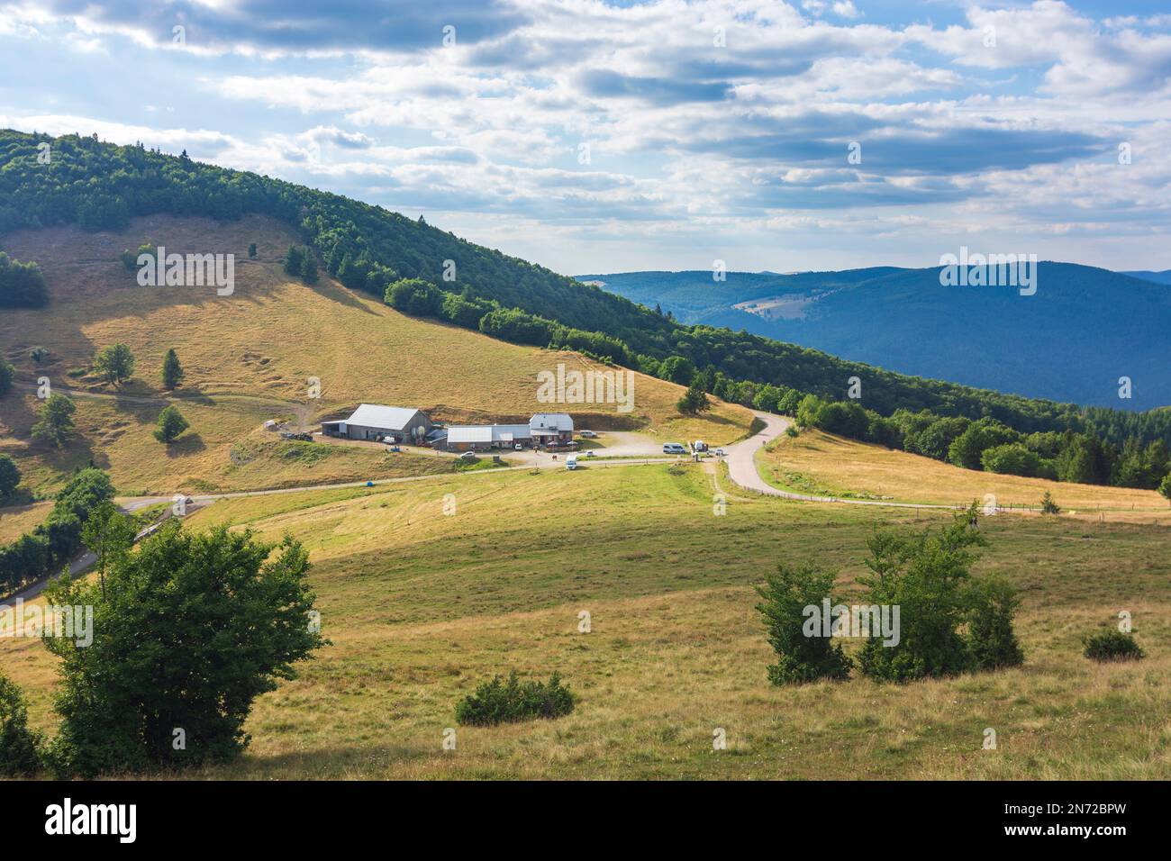 Farm inn ferme auberge du haag at col du haag hi-res stock photography ...