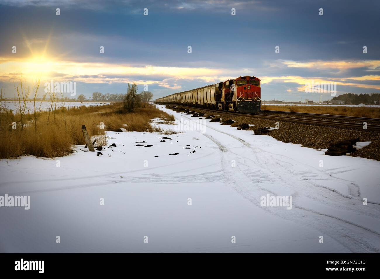 Snow train colorado hi-res stock photography and images - Alamy