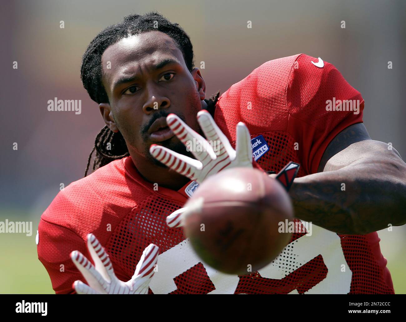 Steven Jackson Falcons Practice