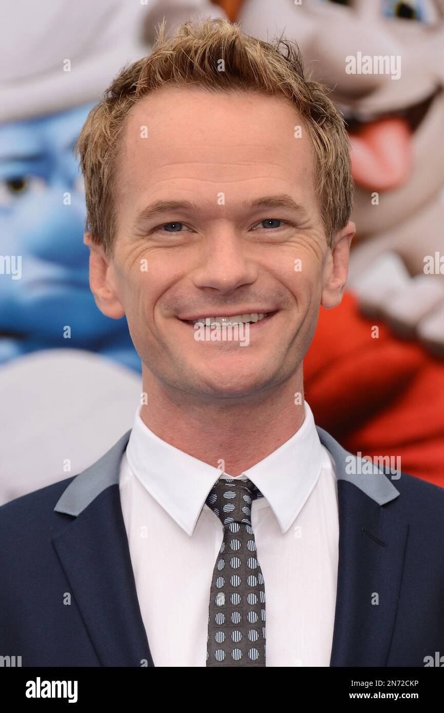 Neil Patrick Harris arrives at the world premiere of "The Smurfs 2" at ...