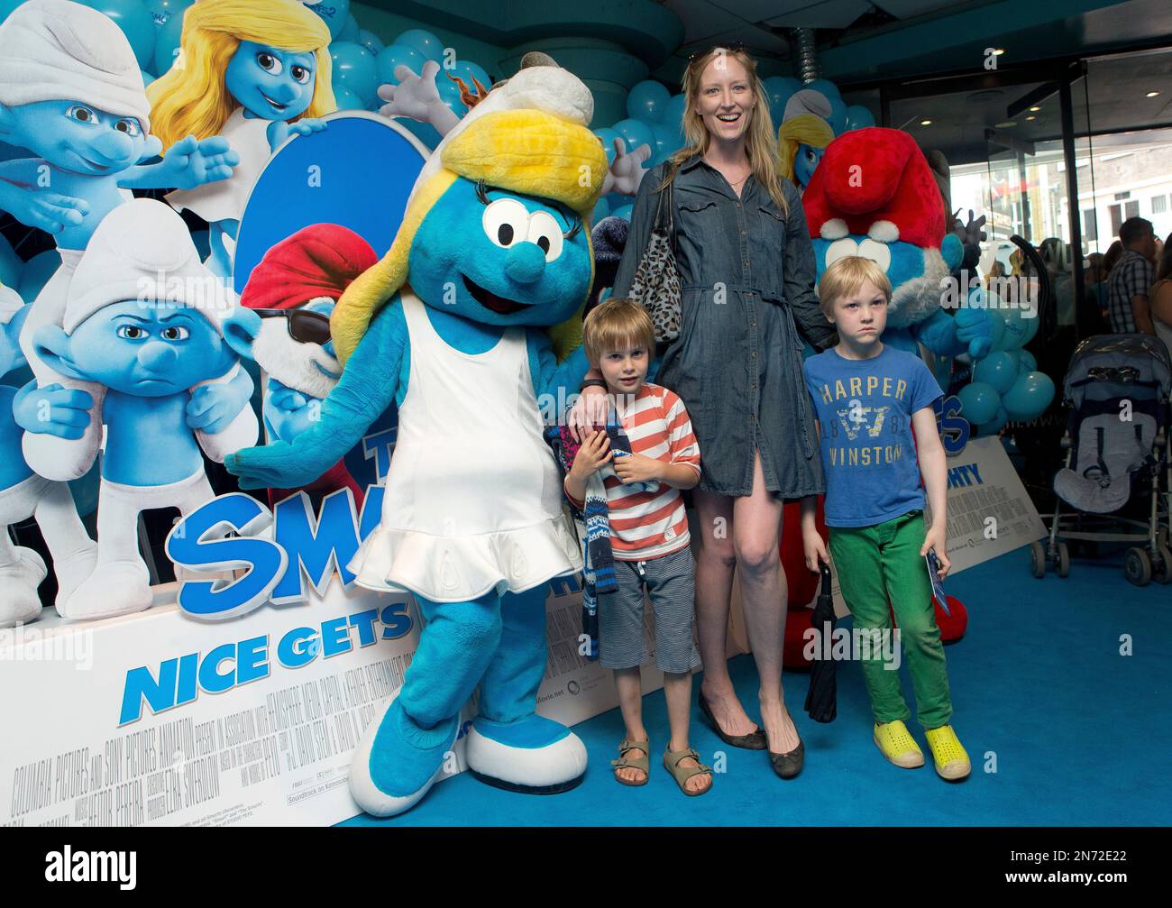 Jade Parfitt arrives on the blue carpet for the UK premiere of The ...