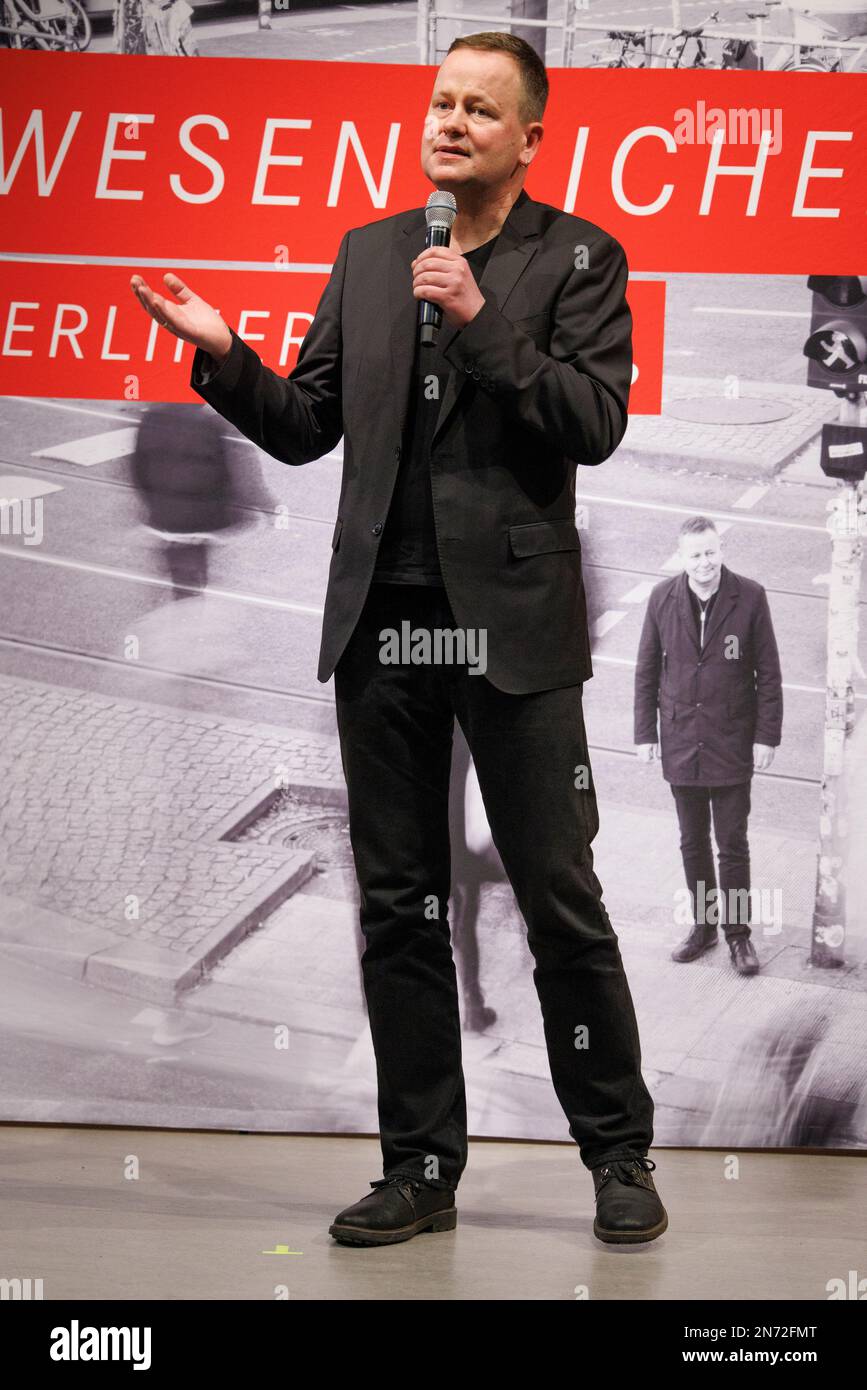 Berlin, Germany. 10th Feb, 2023. Klaus Lederer (Die Linke), Berlin's ...