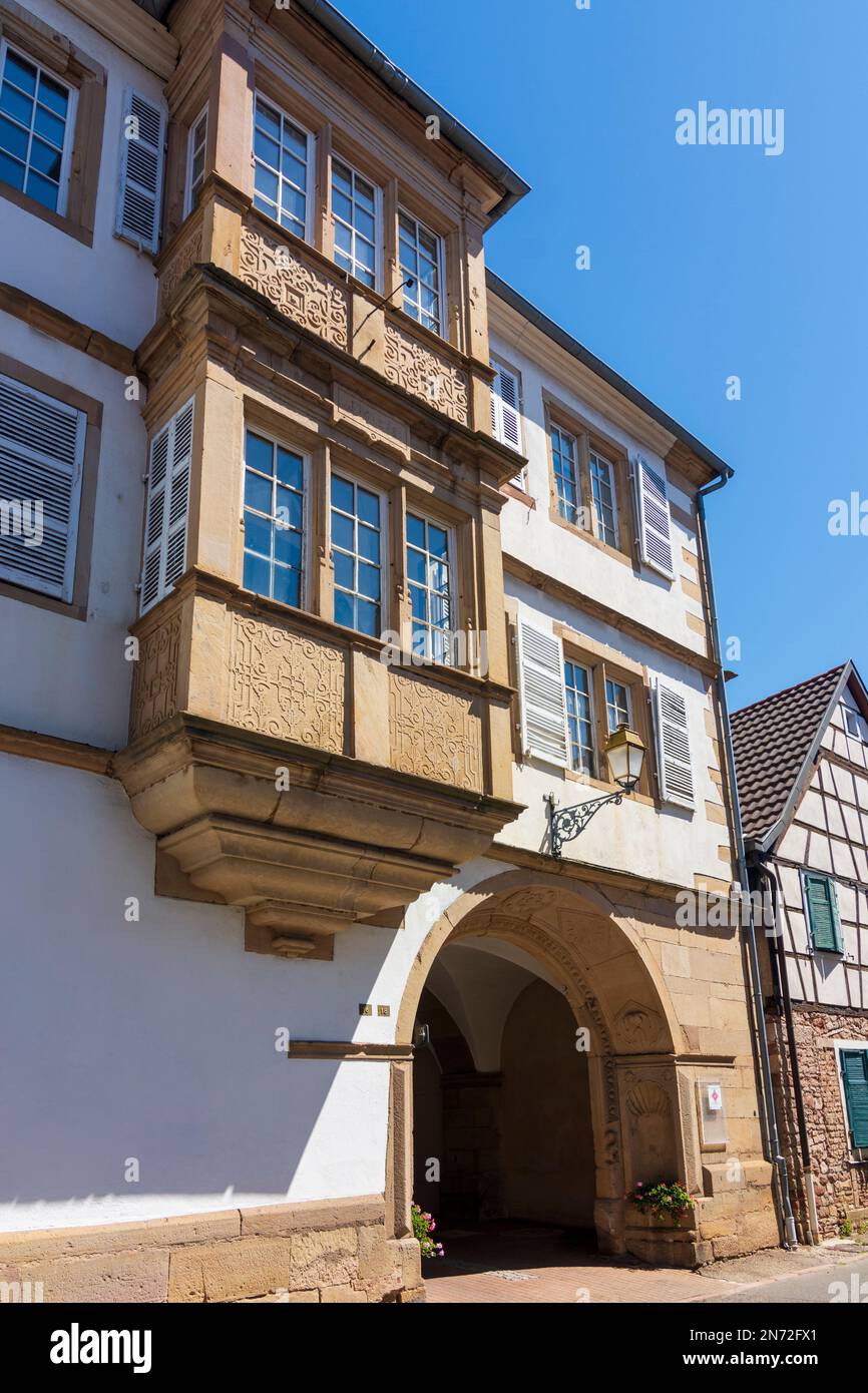 House of canons in alsace elsass hi-res stock photography and images ...