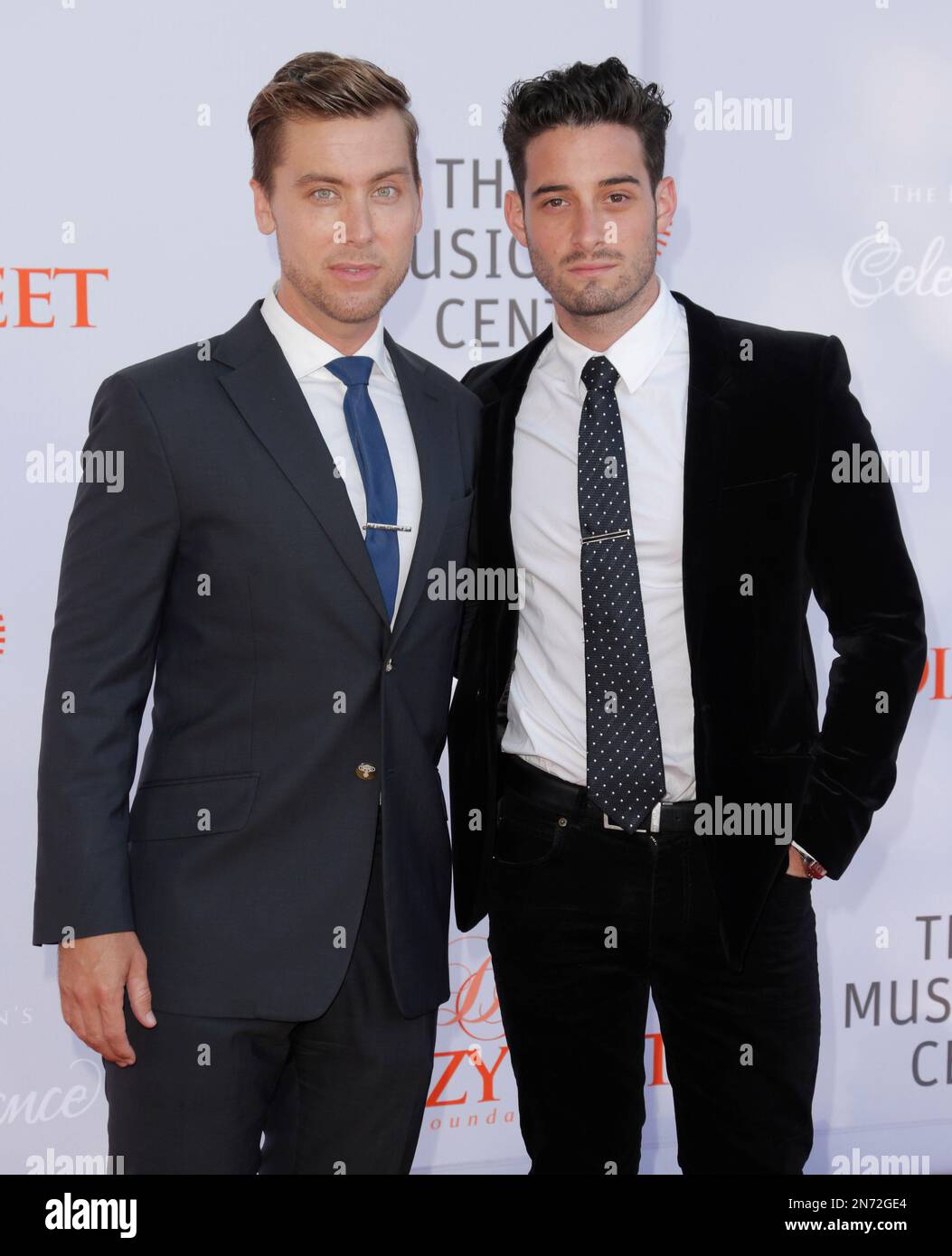 Lance Bass and Michael Turchin arrive at the 3rd Annual Celebration of ...