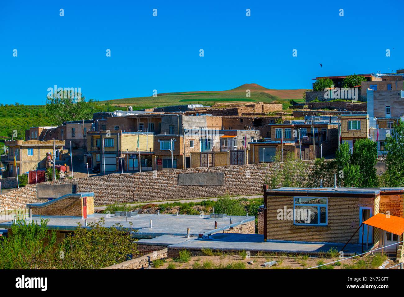 The town of Takab in West Azerbaijan Province, Iran Stock Photo - Alamy