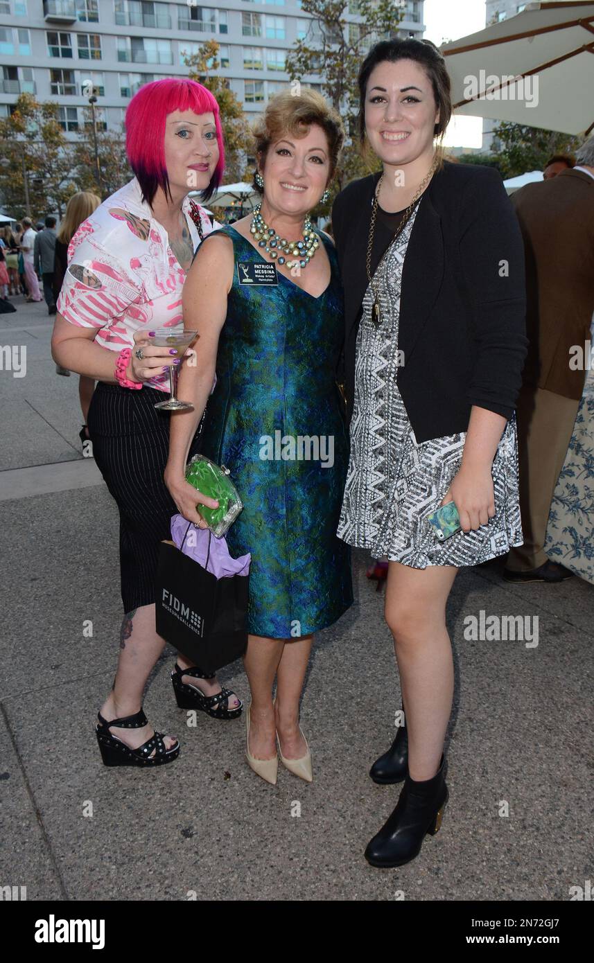 From left, Kat Williams, Academy Governor Patricia Messina and Melanie ...