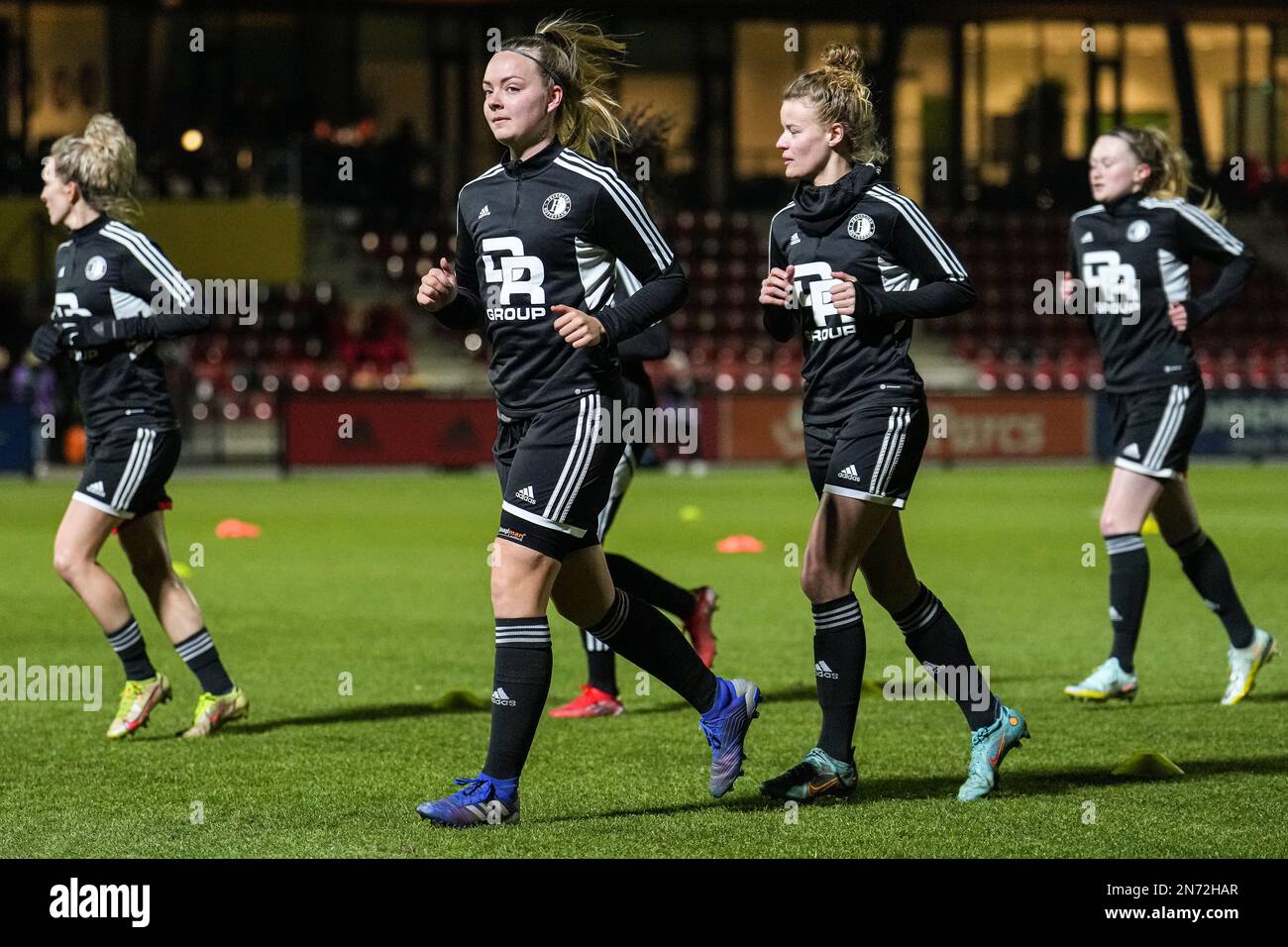 Rotterdam - Amber Verspaget of Feyenoord V1 during the match between ...