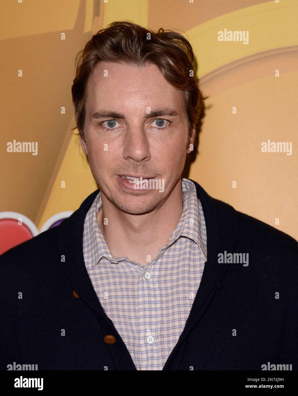 Actor Dax Shepard arrives at the NBC 2013 summer press tour at the ...