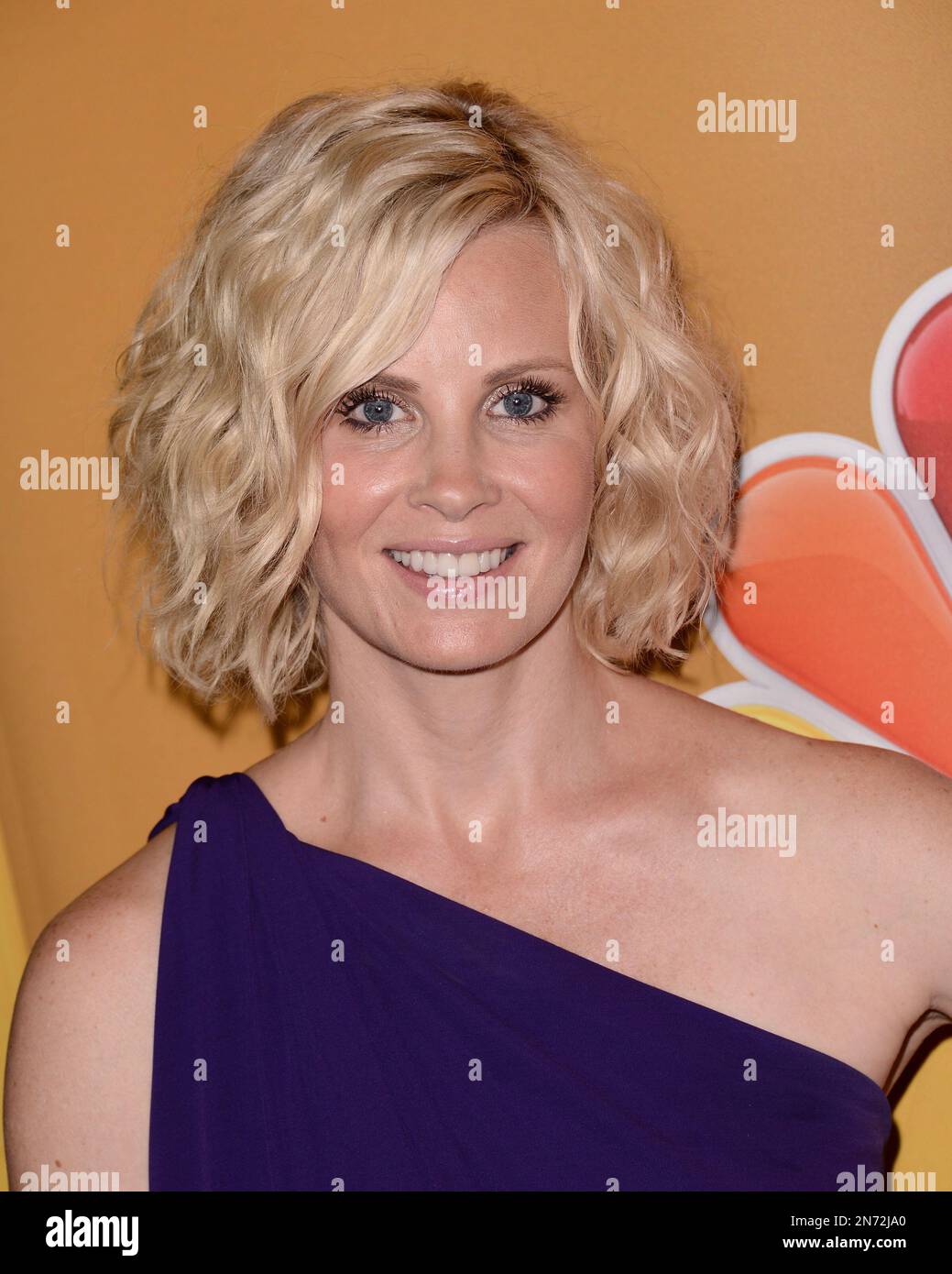 Actress Monica Potter arrives at the NBC 2013 summer press tour at the ...