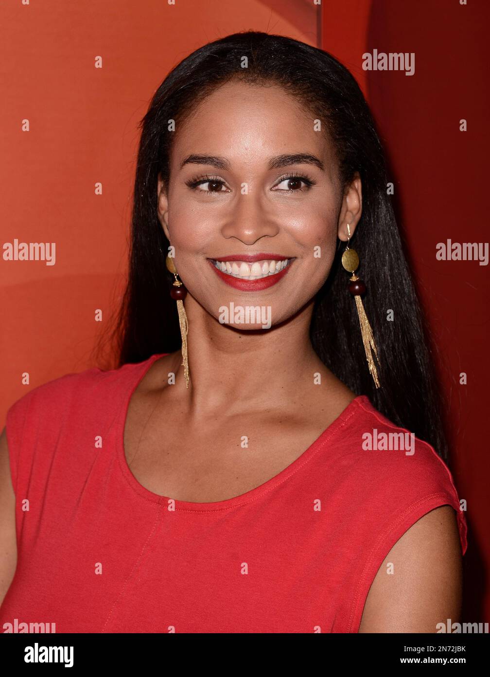 Actress Joy Bryant arrives at the NBC 2013 summer press tour at the ...