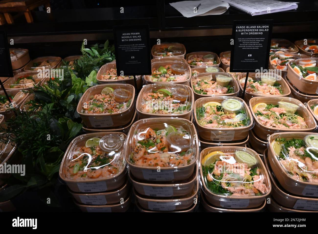 Harrods food halls serve culinary delights from all over the globe ...