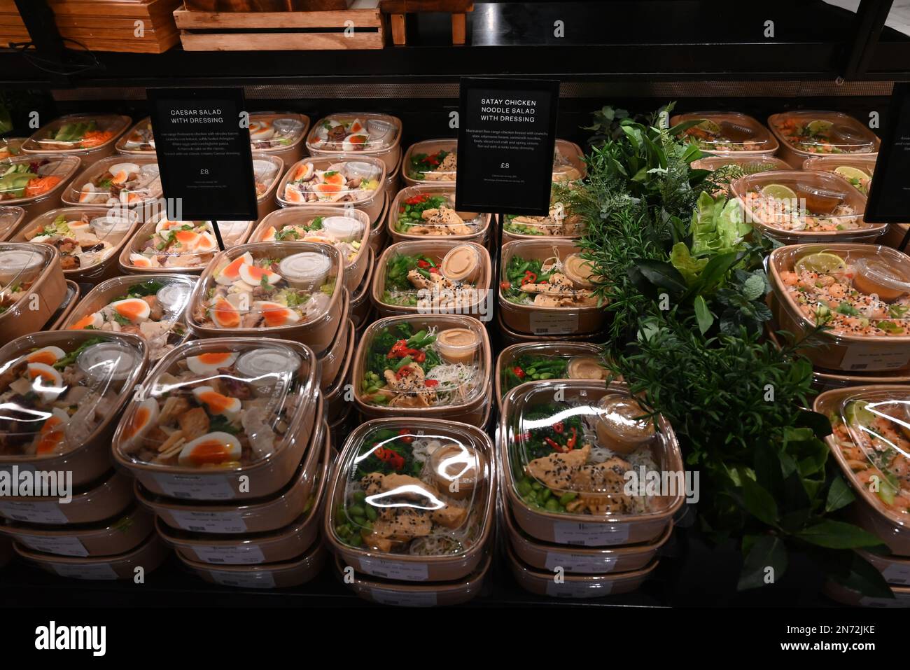 Harrods food halls serve culinary delights from all over the globe ...