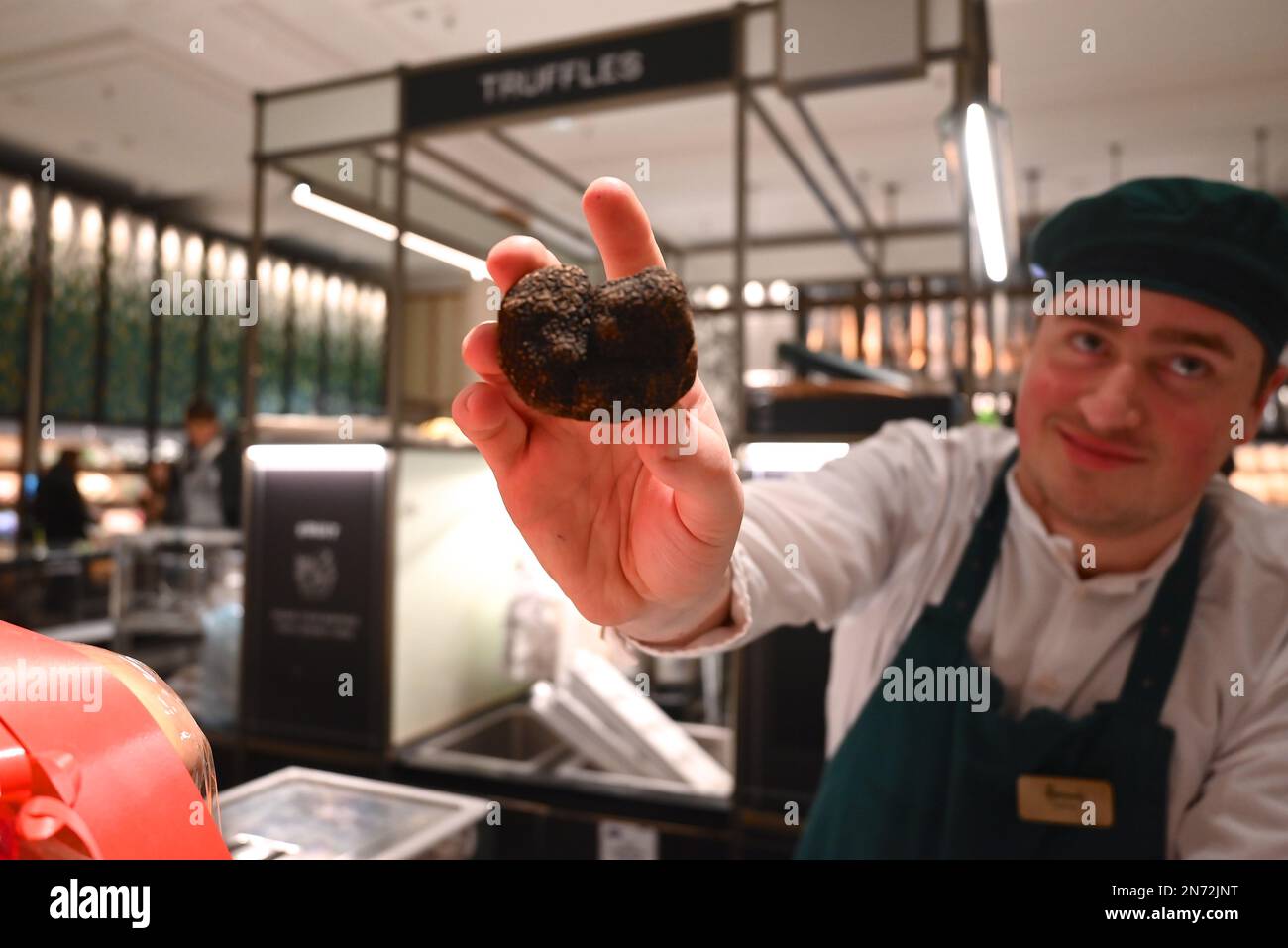 Harrods food halls serve culinary delights from all over the globe ...