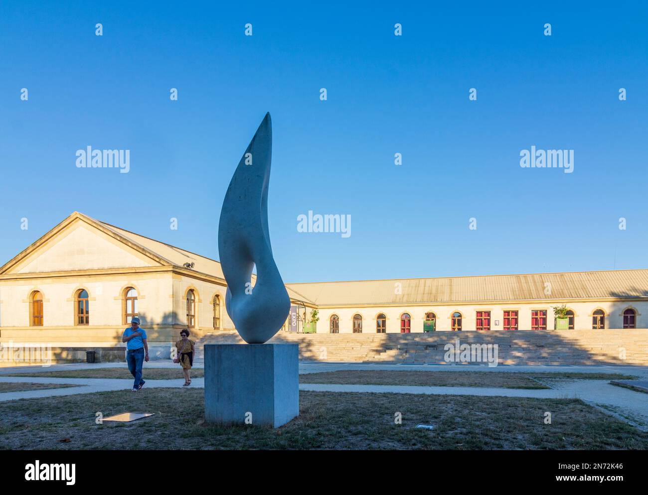 Concert hall in the old armory in lorraine lothringen hi-res stock ...